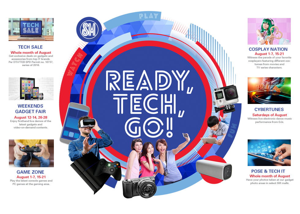 Ready, Tech, Go! Celebrate Cybermonth This August | Blog | SM ...