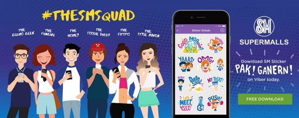 Check out the SM Sticker Pak! Ganern! on Viber | SM Supermalls | SM ...