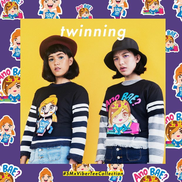 Start Conversations With Viber Stickers on Your Shirt | SM Supermalls