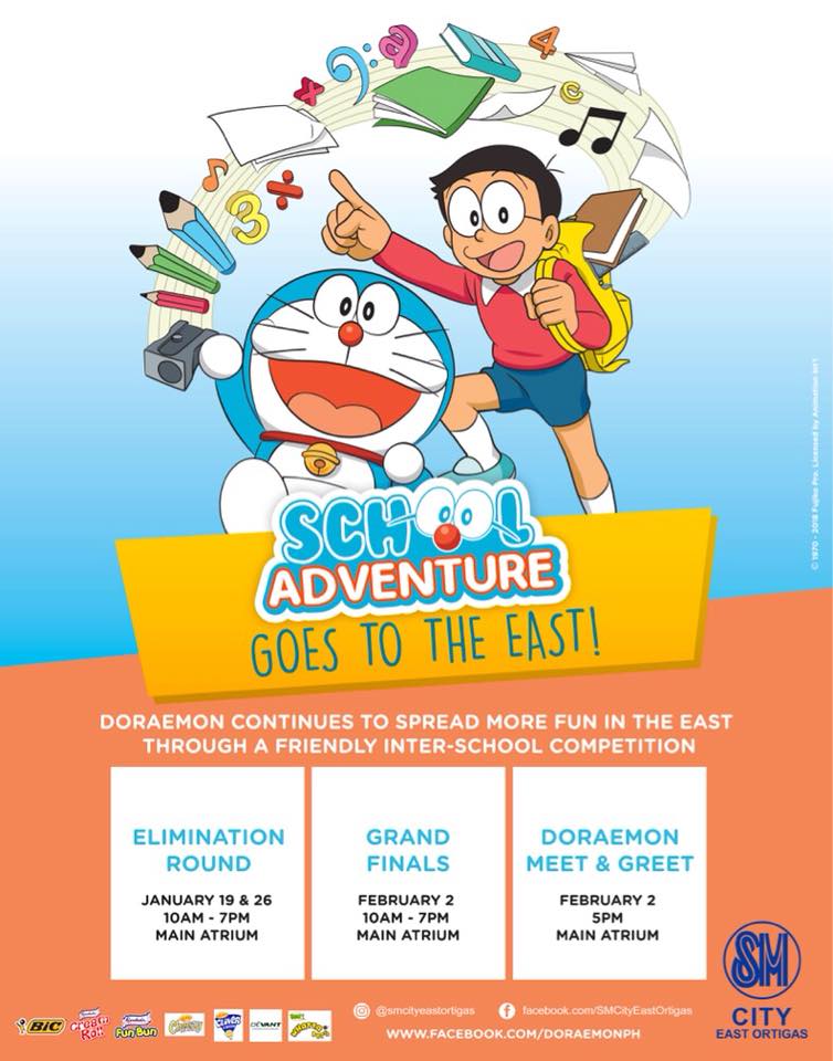 Doraemon School Adventure goes to the East | SM Supermalls