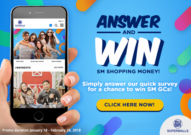 Answer and Win SM Shopping Money! | Promos | SM Supermalls | SM Supermalls