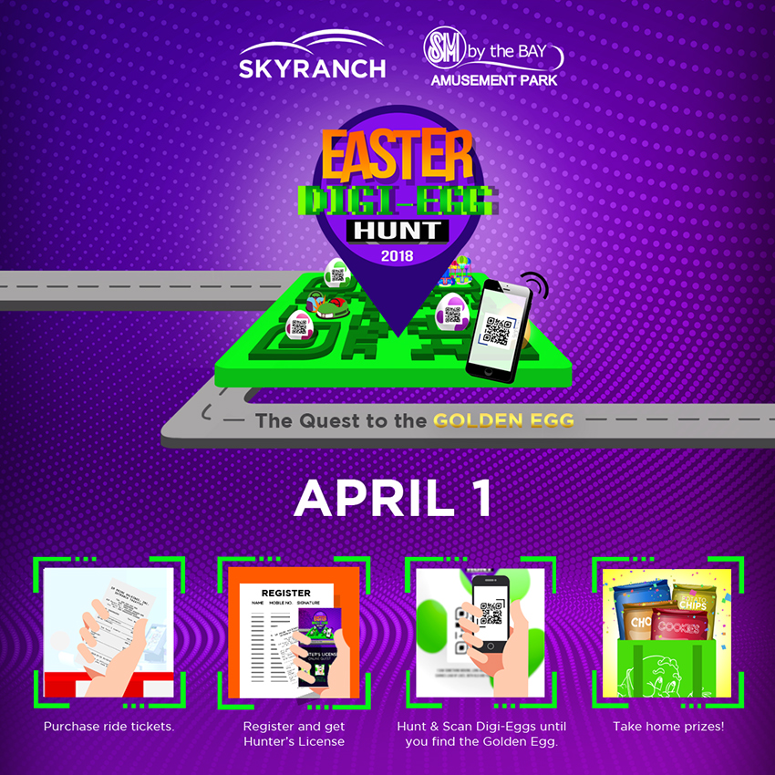 Sky Ranch and SM by the Bay Amusement Park Celebrate Easter with ...