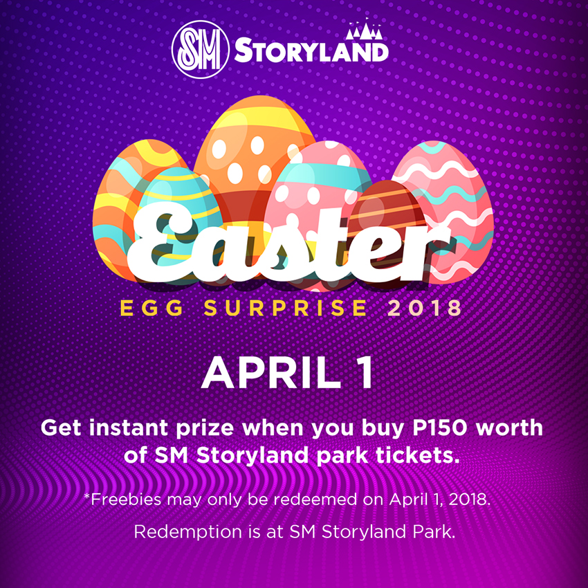 SM Storyland gives instant prizes this Easter Sunday | SM Supermalls ...
