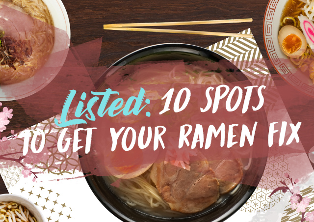 LISTED: 10 Spots to Get Your Ramen Fix | SM Supermalls | SM Supermalls