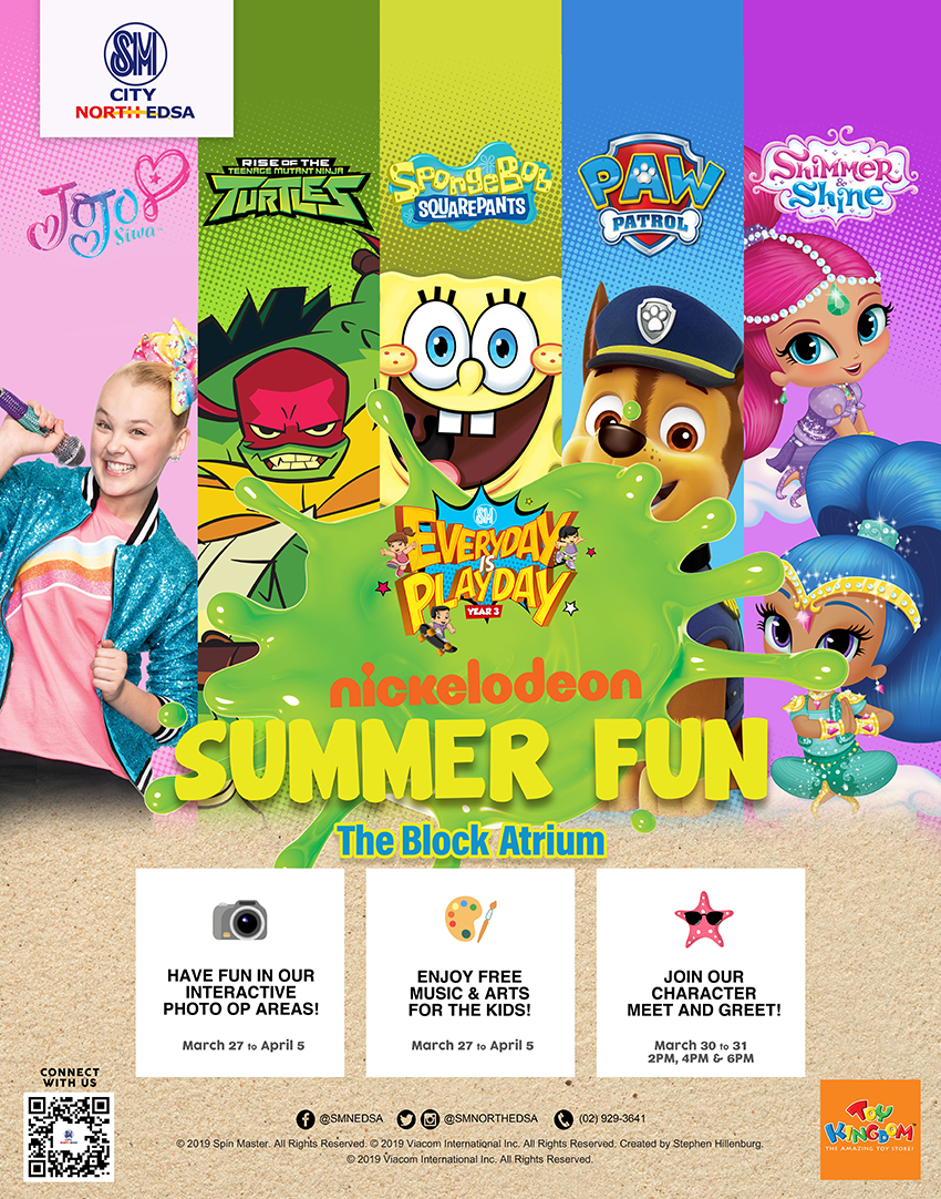 #EverydayIsPlayDay Year 3: Nickelodeon Summer Fun | SM Supermalls