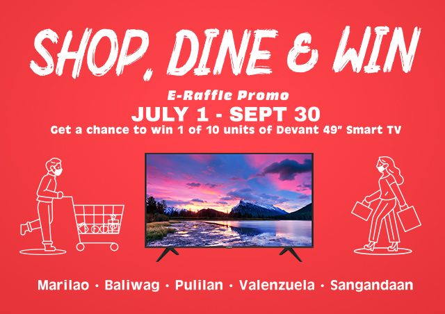 Shop, Dine & Win Promo: July 1 to September 30, 2020 | SM Supermalls