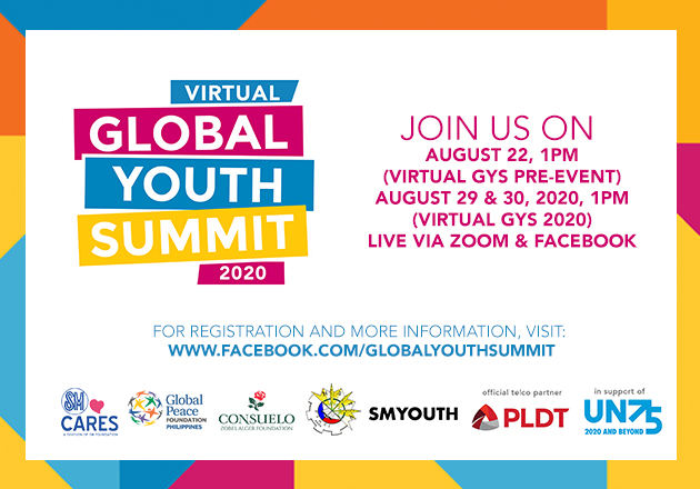 Global Peace Foundation, SM Cares to hold virtual Global Youth Summit ...