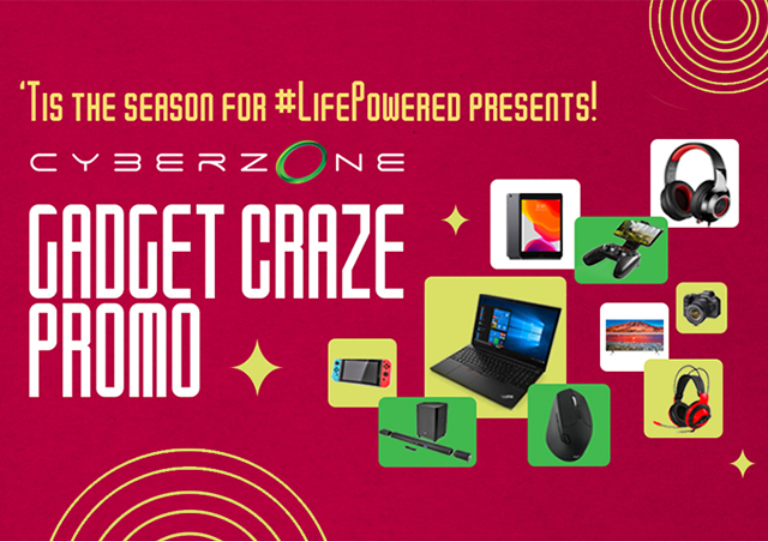 Hop onto the Gadget Craze and win #LifePowered gadgets at Cyberzone ...