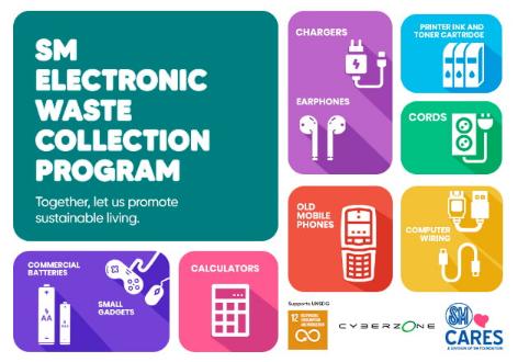 SM Supermalls rolls out SM Electronic Waste Collection Program | SM ...