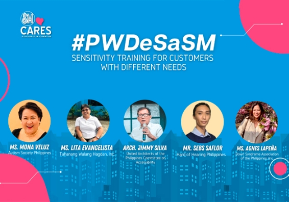 SM Cares holds nationwide PWD sensitivity training, promotes social ...