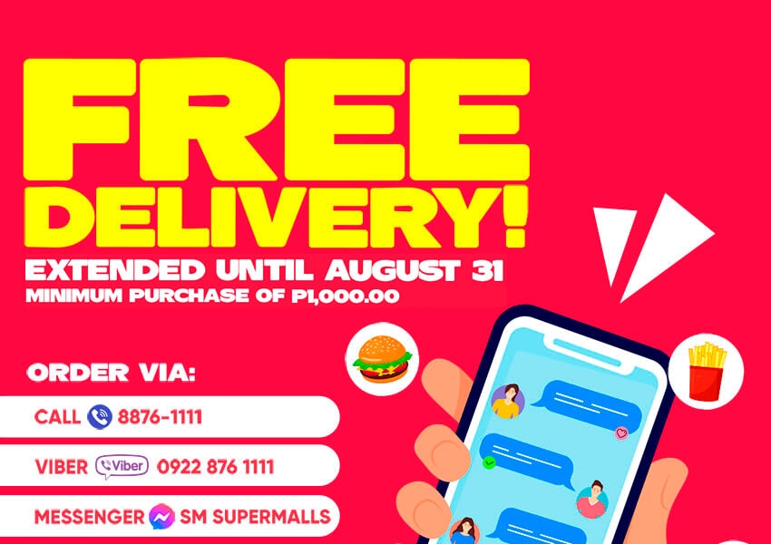 Enjoy free delivery at SM! | SM Supermalls