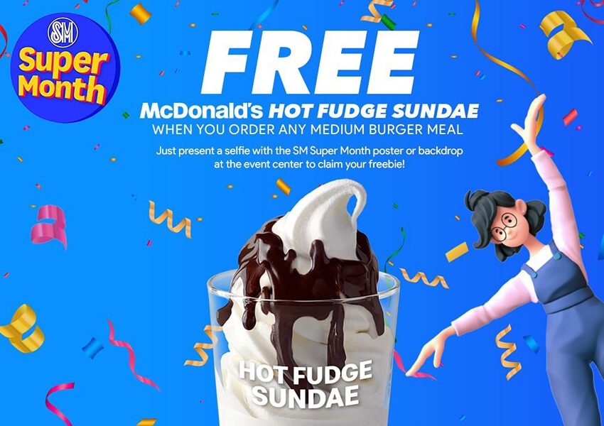SM Super Month Yummy Treat From McDonald’s this October | SM Supermalls