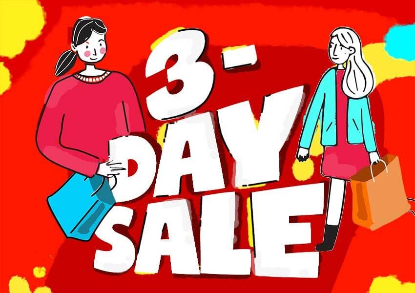 SM 3 Day Sale at SM Supermalls Branches Nationwide | SM Supermalls
