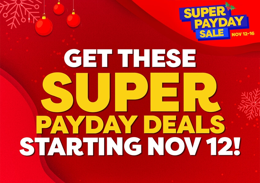 Get these Super Payday Deals Starting November 12 | SM Supermalls