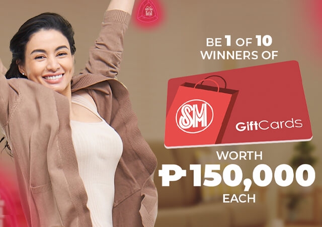 Win SM Gift Cards at the PLDT Home Rewards Grand Giveaway | SM Supermalls