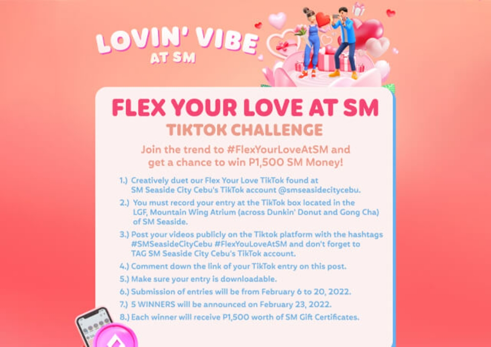 Flex Your Love at SM TikTok Challenge | SM Supermalls