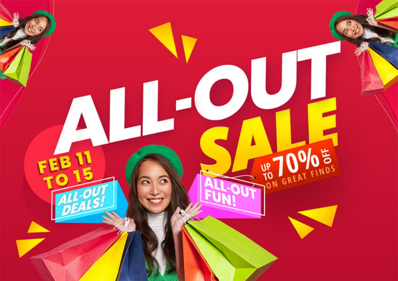 SM Manila All-Out Sale : February 11 to 15 | SM Supermalls