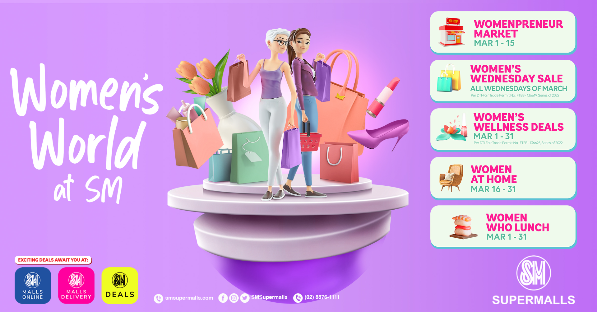 At SM, We Know What Women Want | SM Supermalls