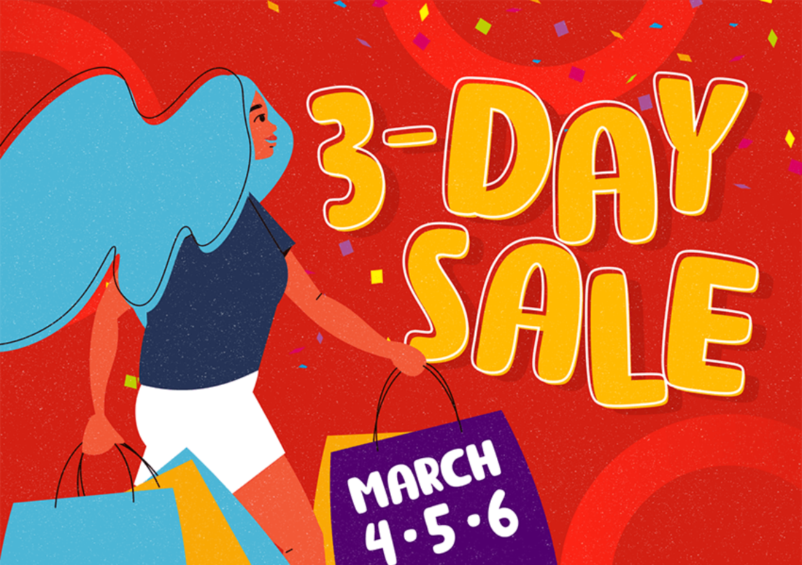 SM 3-Day Sale This March! | SM Supermalls