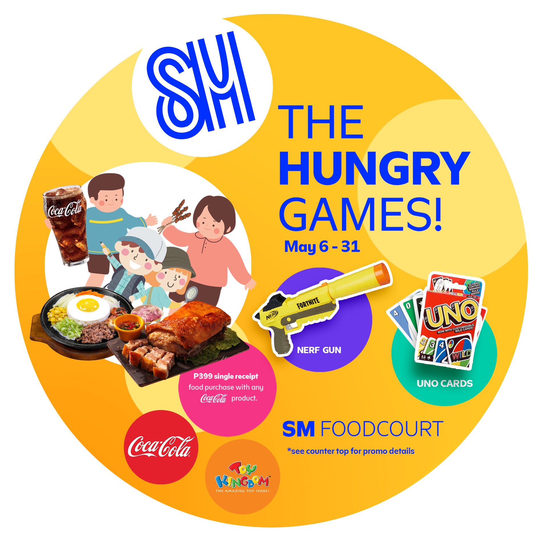 Join the Hungry Games At SM Foodcourt and win exciting toys! | SM ...