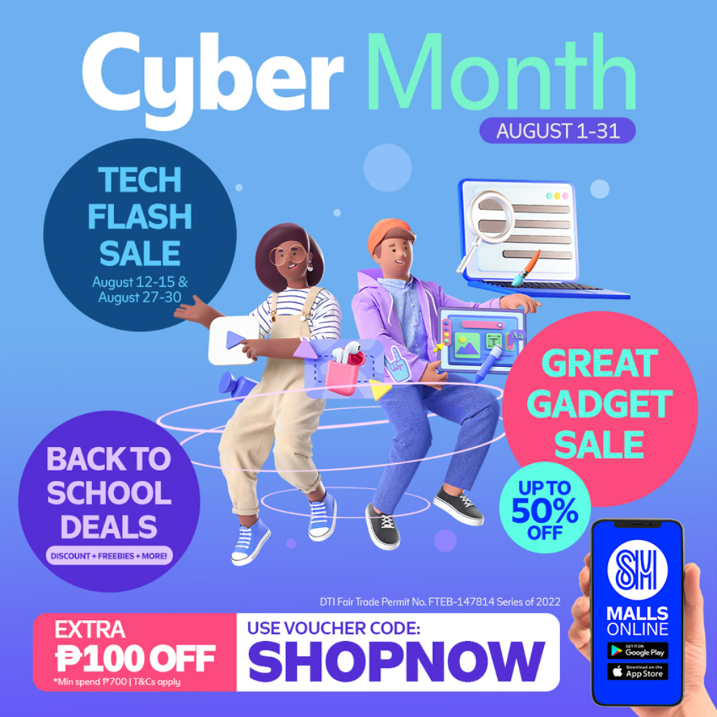 Its-cyber-month-at-sm-malls-online-app | SM Supermalls