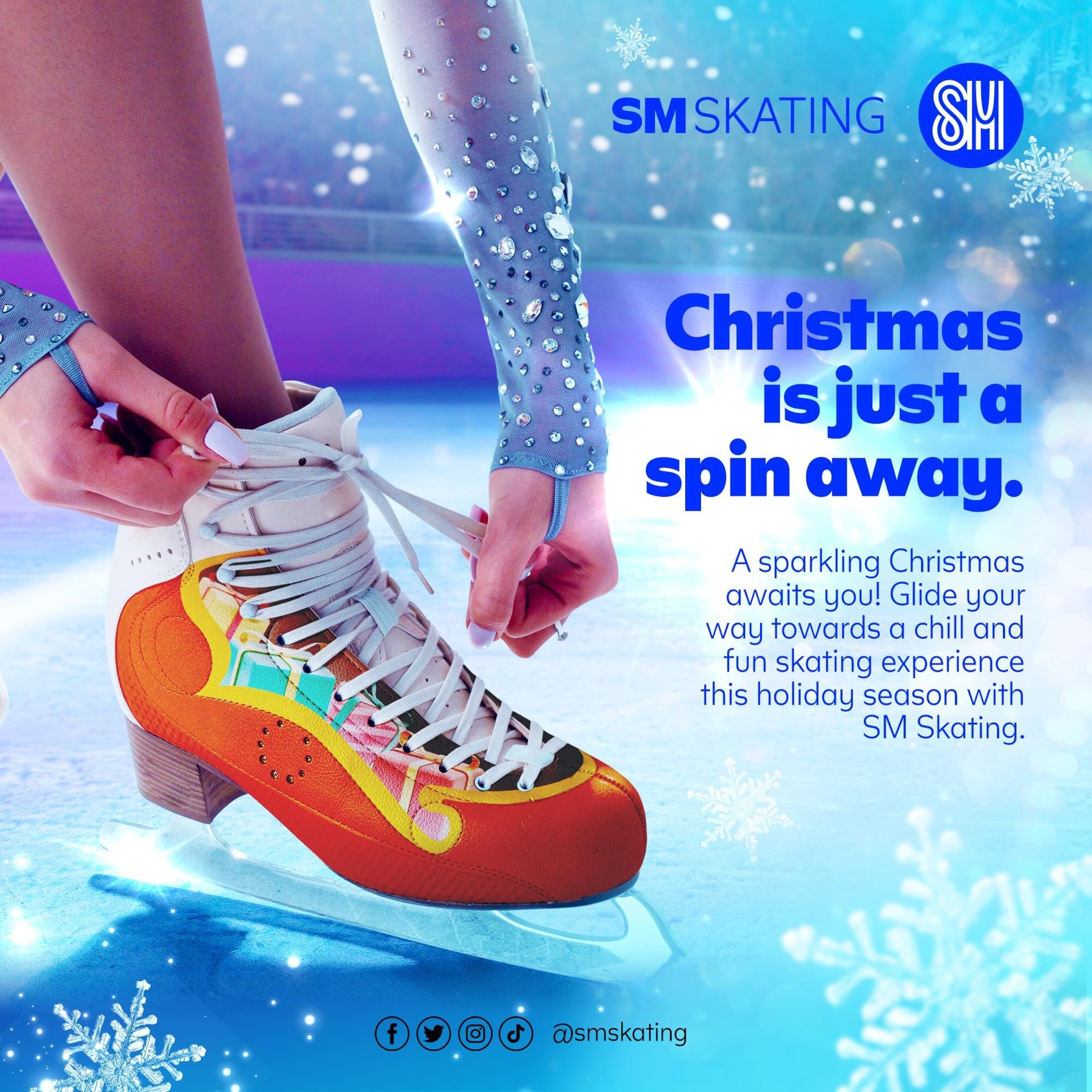 Sleigh your holiday at SM Skating this December! | SM Supermalls