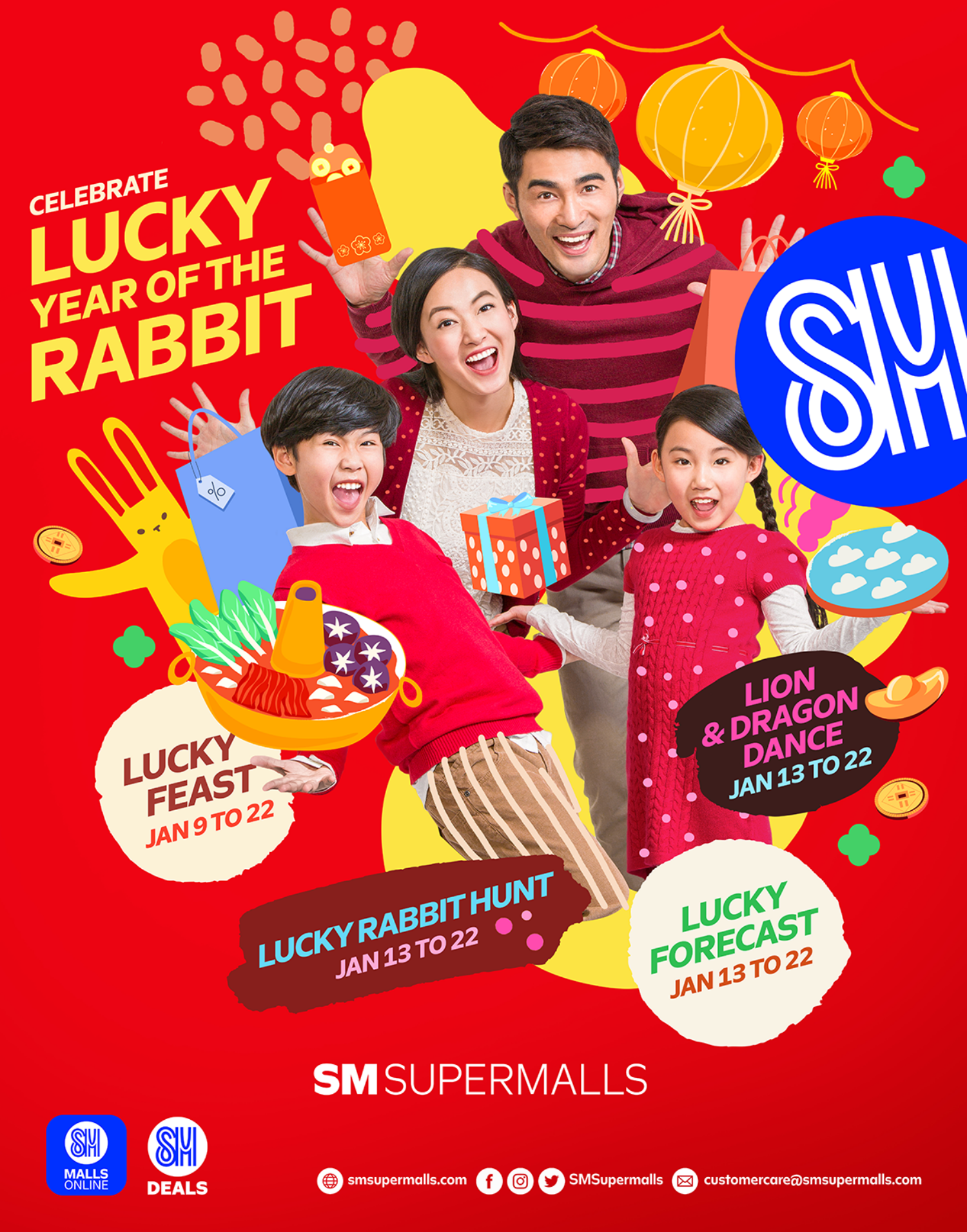 Hop your way to luck this 2023 at SM Supermalls! | SM Supermalls