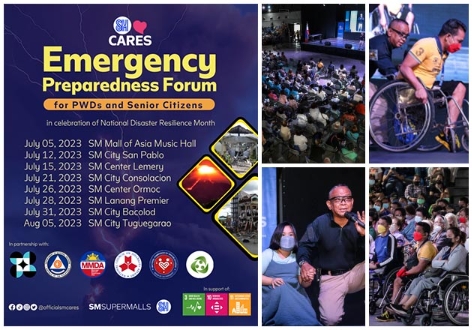 SM Cares champions disaster resilience among senior citizens, PWDs with return of Emergency ...