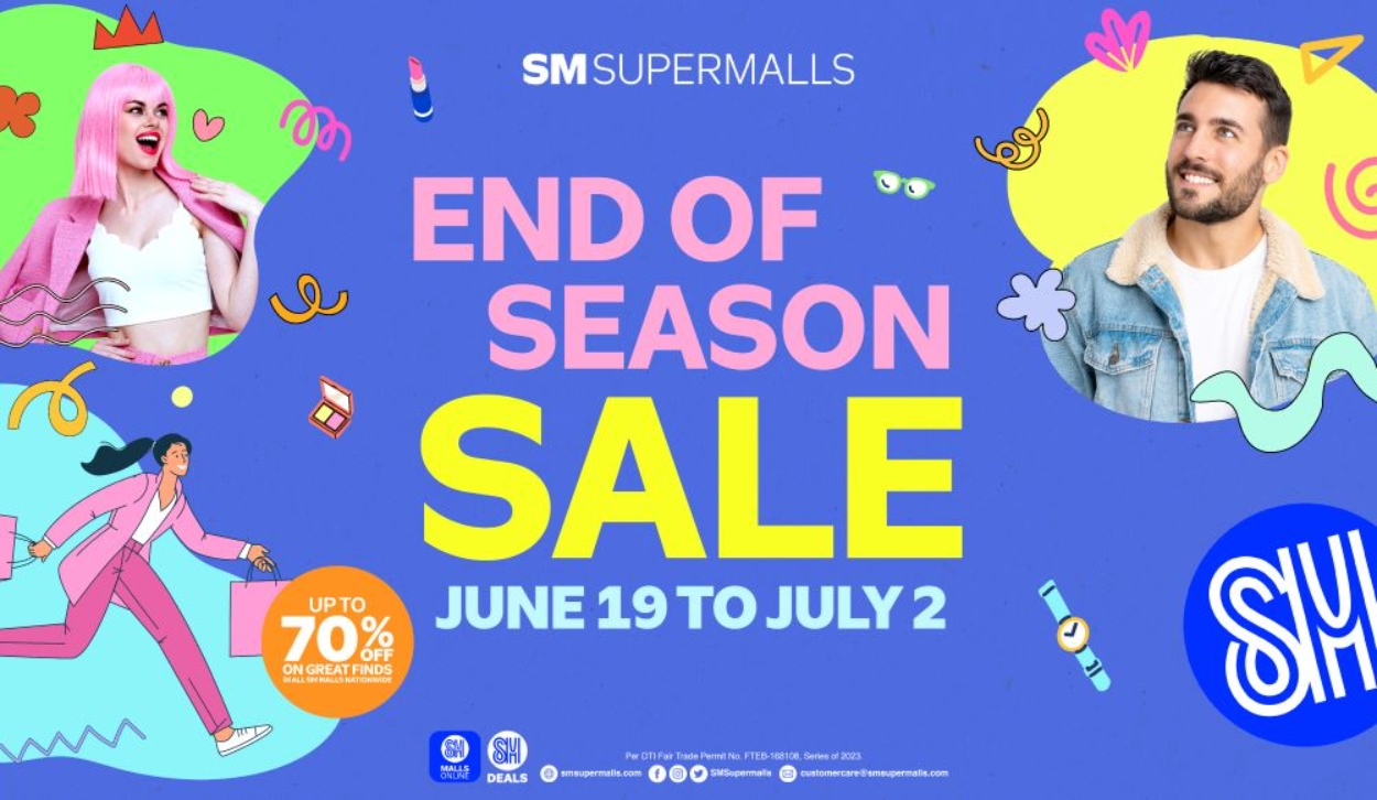 SM Supermalls’ End of Season Sale Up to 70% OFF | SM Supermalls