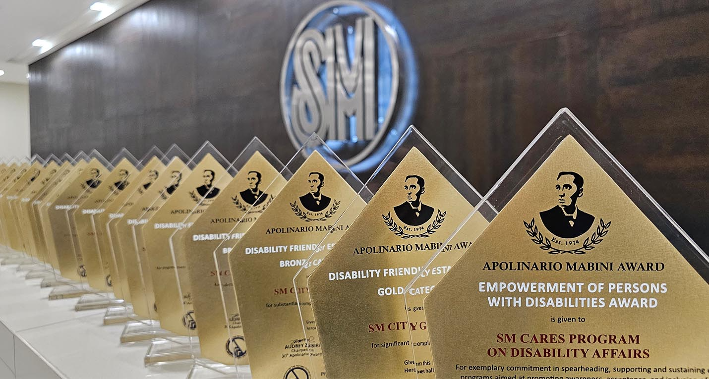 SM honored for efforts in empowering PWDs at this year’s Apolinario ...