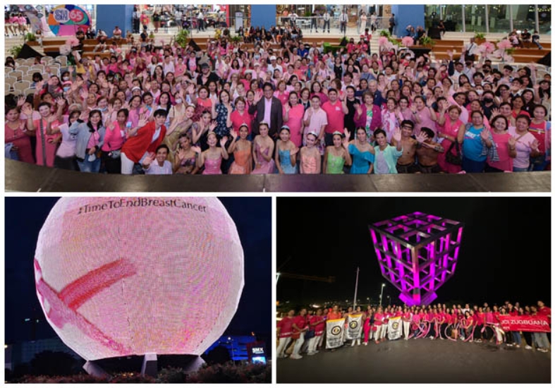 SM painted the town PINK for Breast Cancer Awareness Month | SM Supermalls