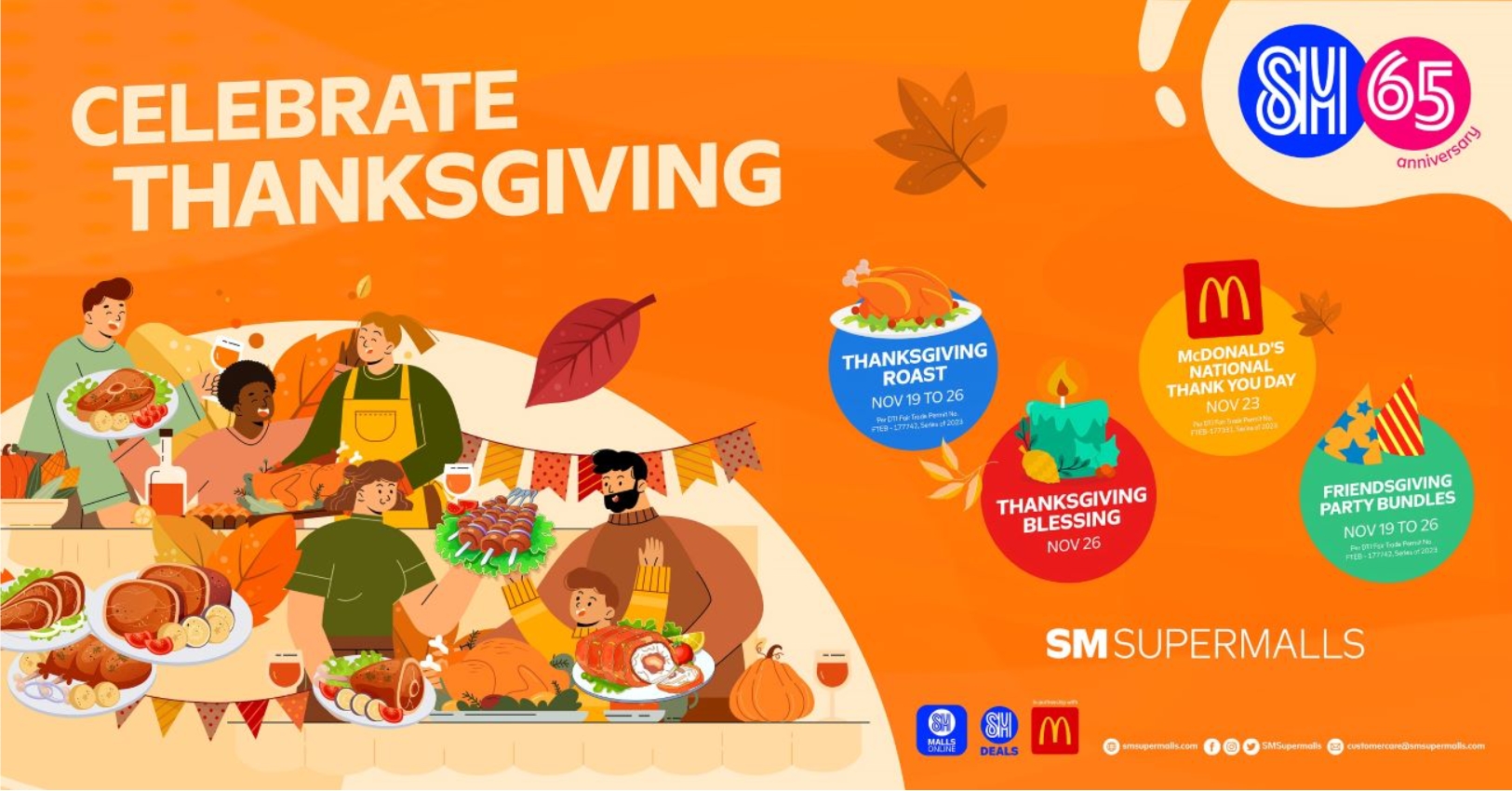 Experience an #AweSM Thanksgiving Celebration at SM Supermalls | SM ...