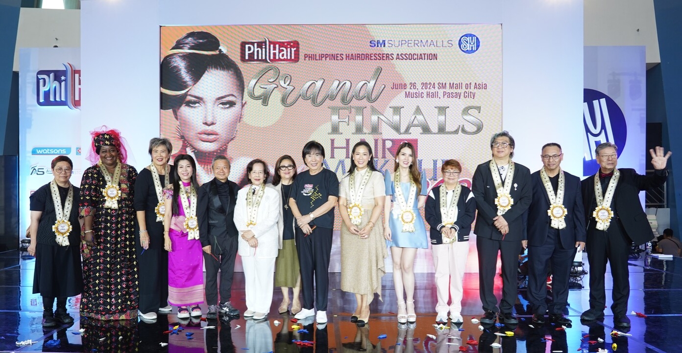 Ricky Reyes' Hair & Makeup Trends 2024 crowns champions at SM Mall of ...