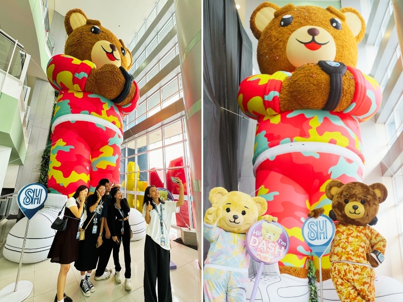 Largest indoor bear installation spotted at SM City Dasmarinas | SM ...