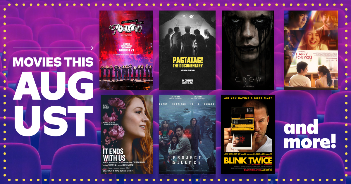 August's Top Movies at SM Cinema | SM Supermalls | SM Supermalls